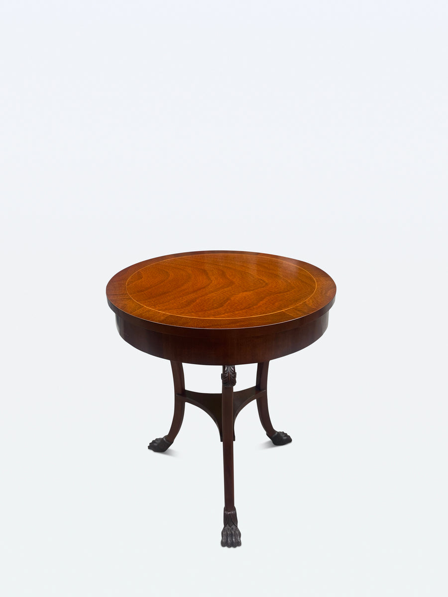 Regency Style Mahogany Side Table – Upper Kirby Consignment